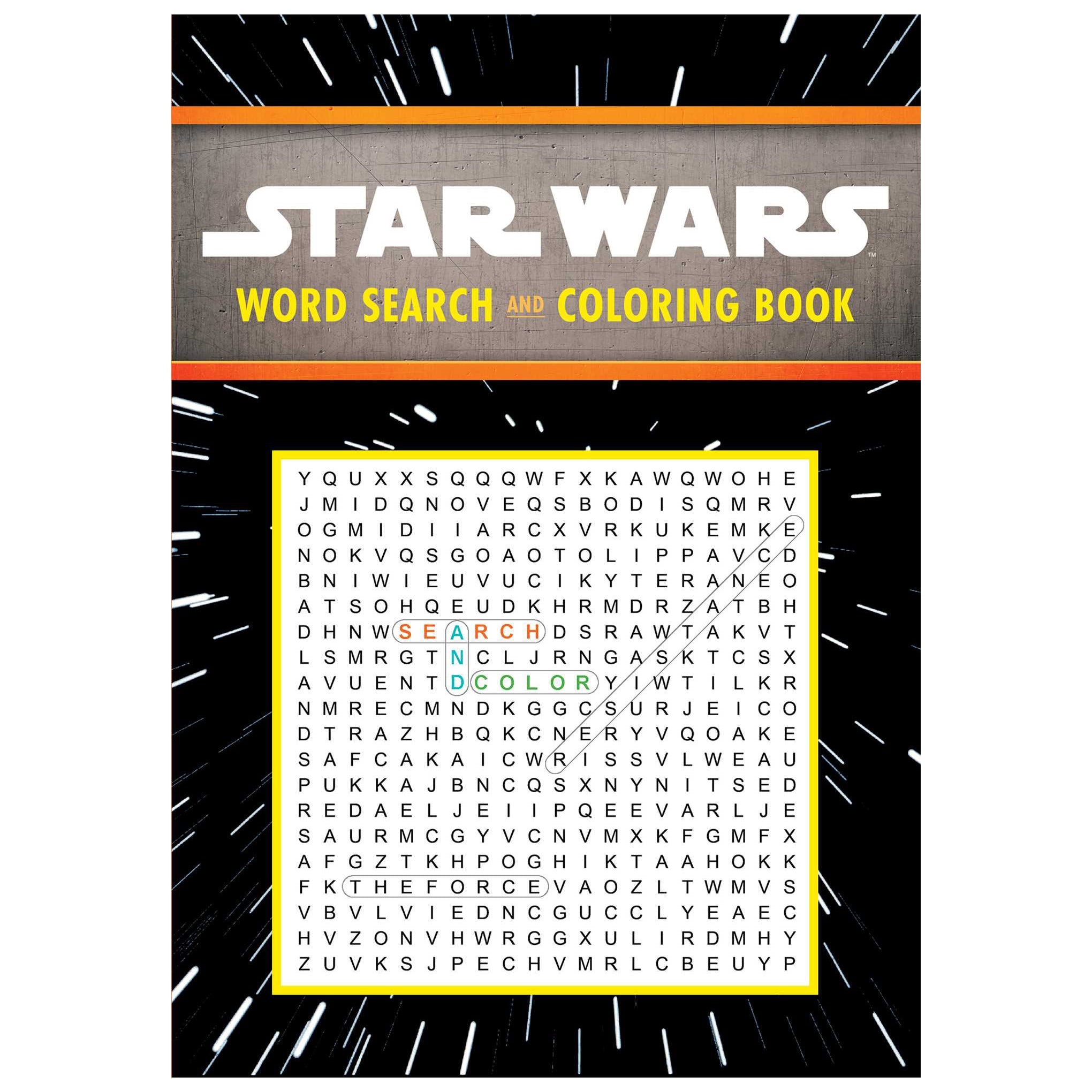 Star Wars: Word Search and Coloring Book – Off the Wagon Shop