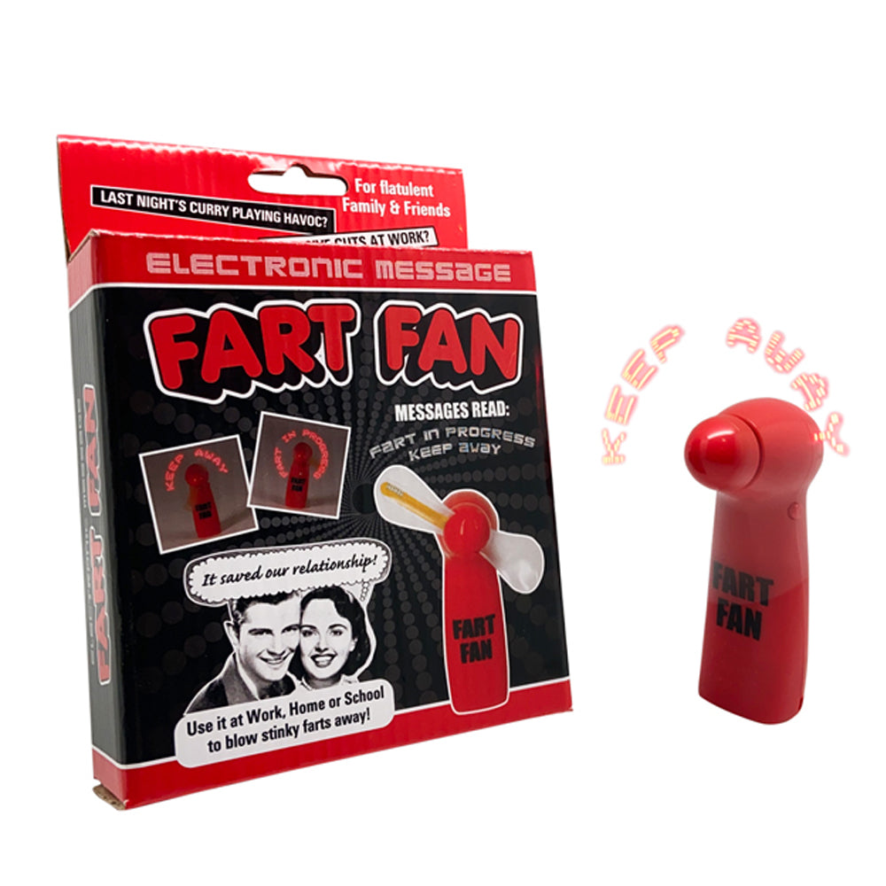 Fart Fan (with electronic message) – Off the Wagon Shop