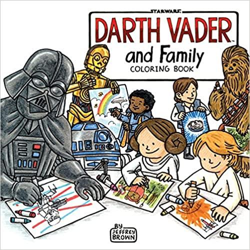 Darth Vader and Family Coloring Book – Off the Wagon Shop