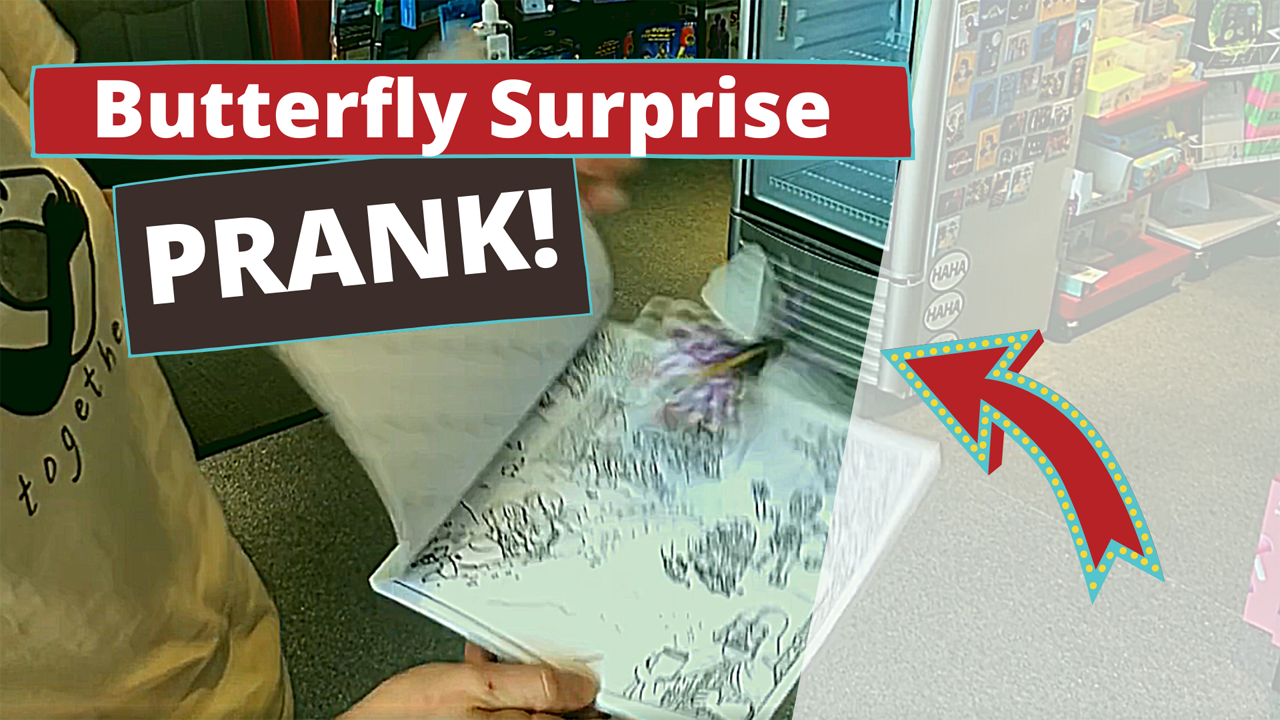 Butterfly Surprise Prank – Off the Wagon Shop