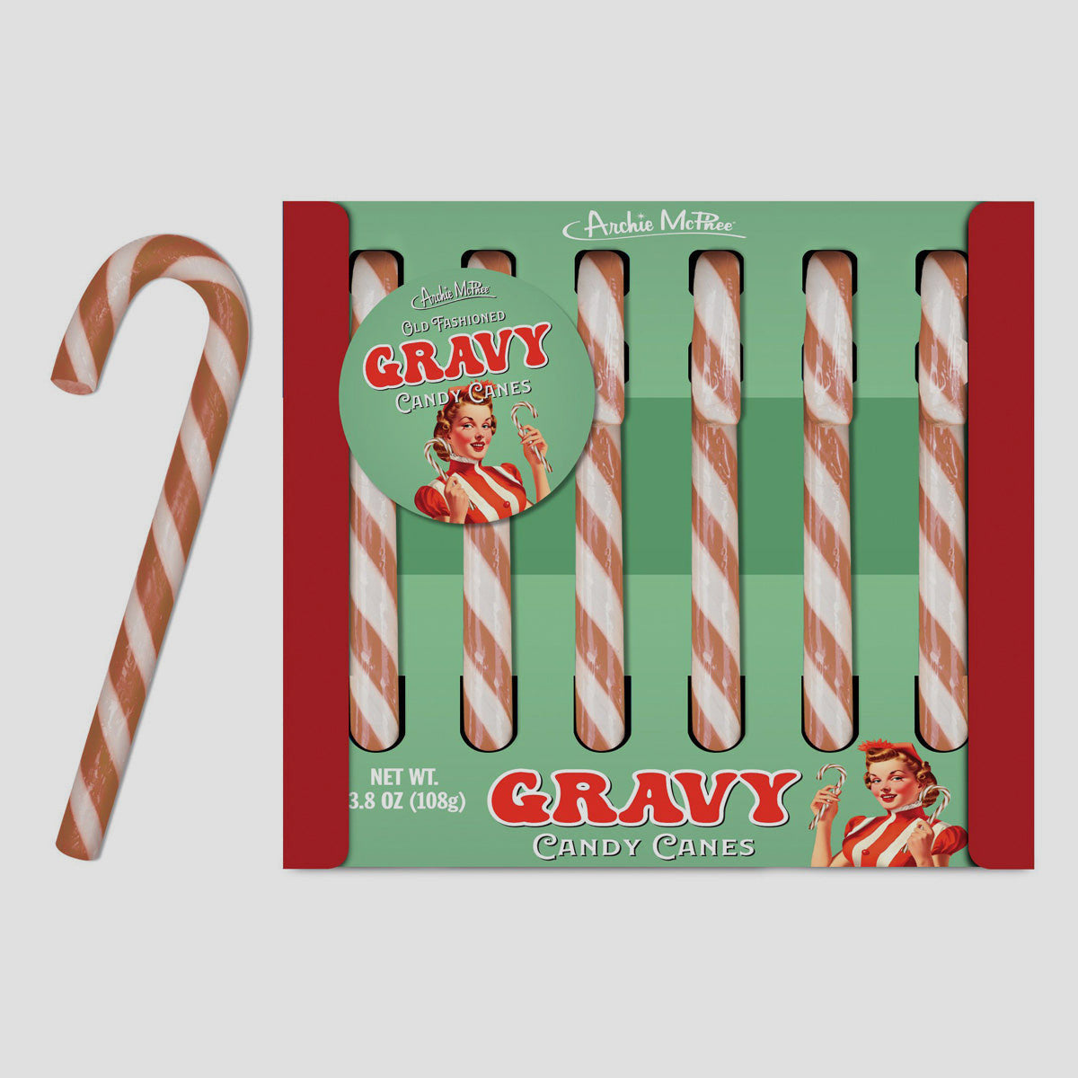 Weird & Crazy Flavored Candy Canes | Fun Novelty Candy | Off the Wagon Shop