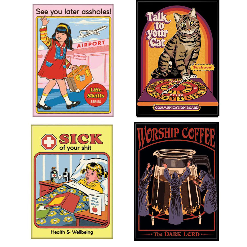 Life Skills Magnet by Steven Rhodes: – Off the Wagon Shop