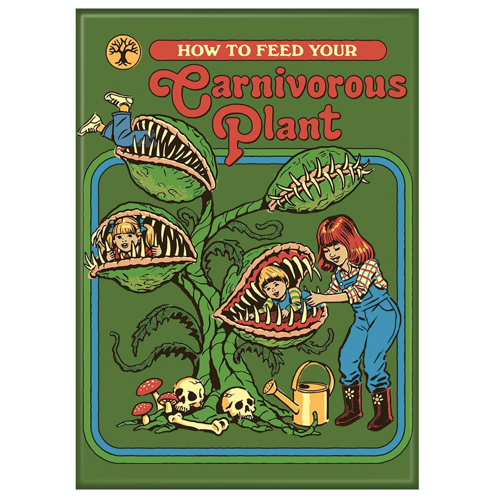 Steven Rhodes Carnivorous Plants Magnet – Off the Wagon Shop