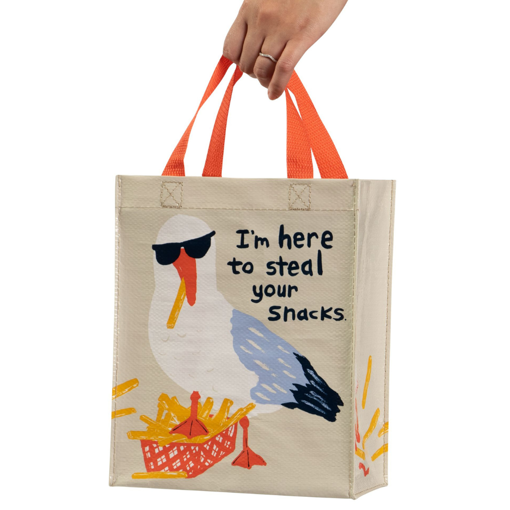 Here to Steal Your Snacks Handy Tote – Off the Wagon Shop