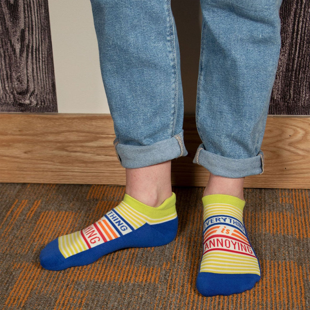 Everything is Annoying Sneaker Socks – Off the Wagon Shop
