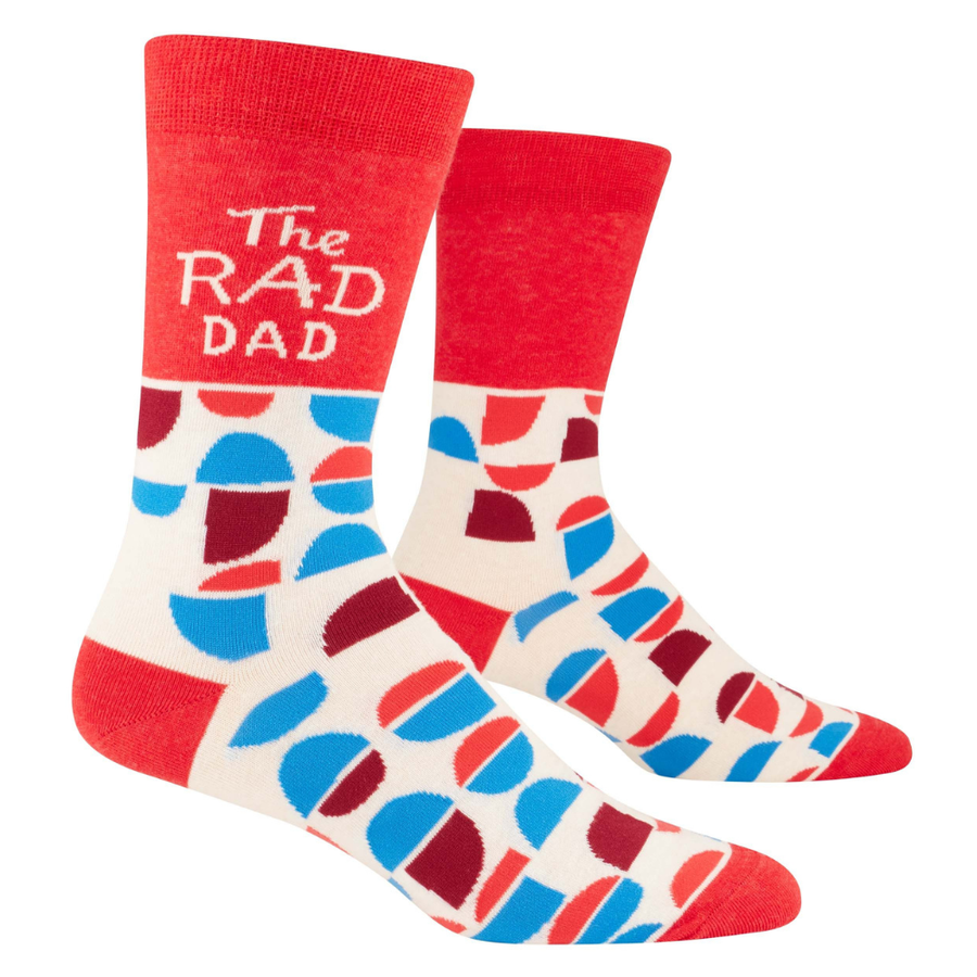 The Rad Dad Men's Crew Socks – Off the Wagon Shop