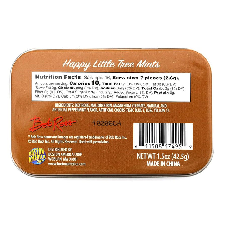 Bob Ross Happy Little Tree Mints – Off the Wagon Shop