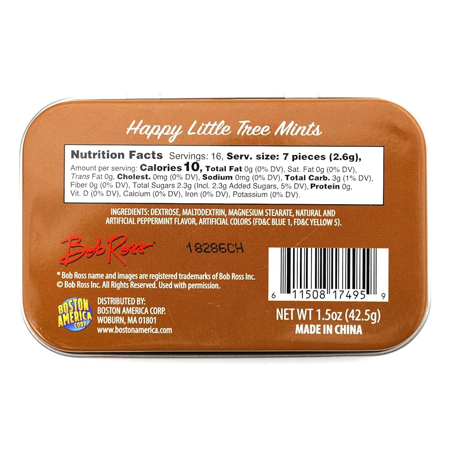 Bob Ross Happy Little Tree Mints – Off the Wagon Shop