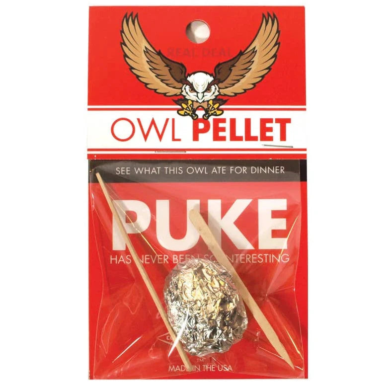 Owl Puke Pellet kit – Off the Wagon Shop