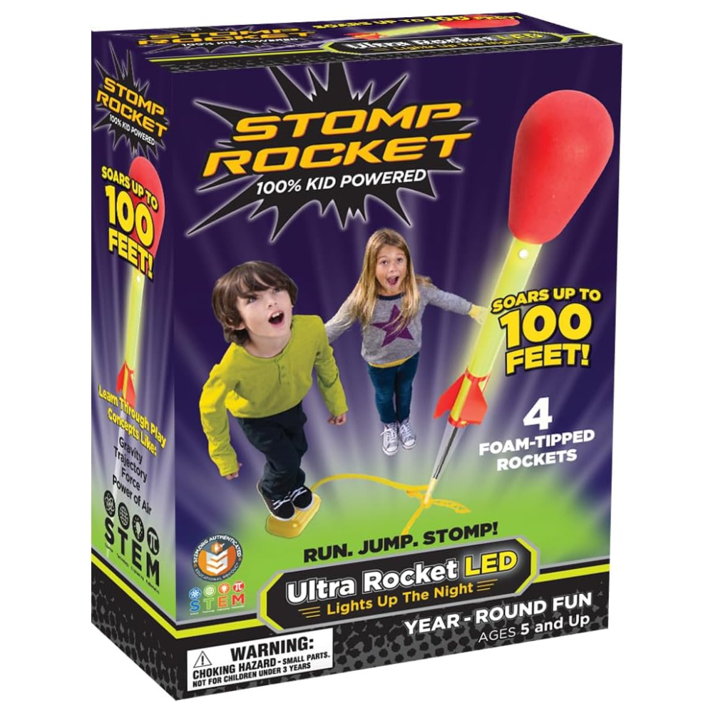 Ultra LED Light Up Stomp Rocket Kit – Off the Wagon Shop