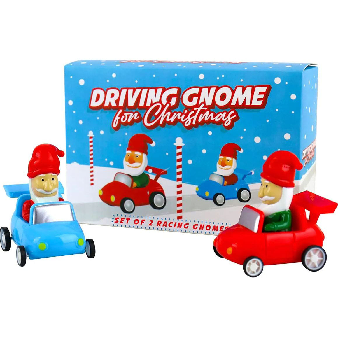 Driving Gnome For Christmas | Holiday Gnome Set | Off the Wagon Shop