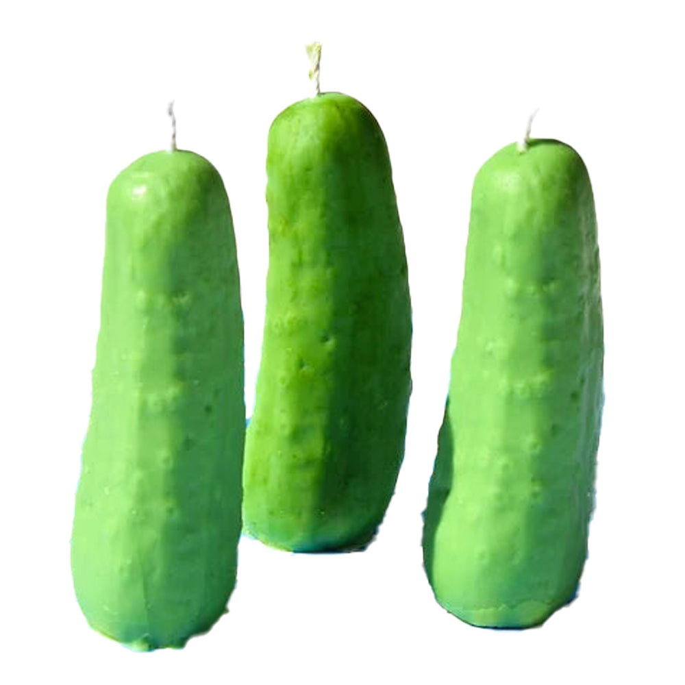 Dill Pickle Candle - pickle scented 4.5" tall – Off the Wagon Shop
