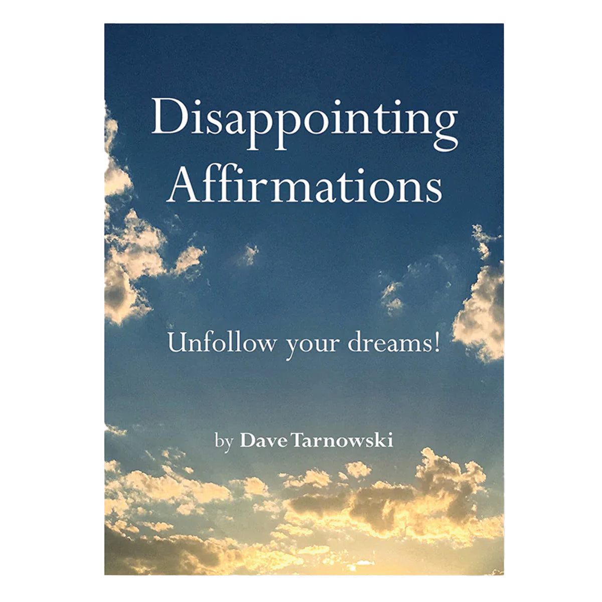 Dissappointing Affirmations Book – Off the Wagon Shop