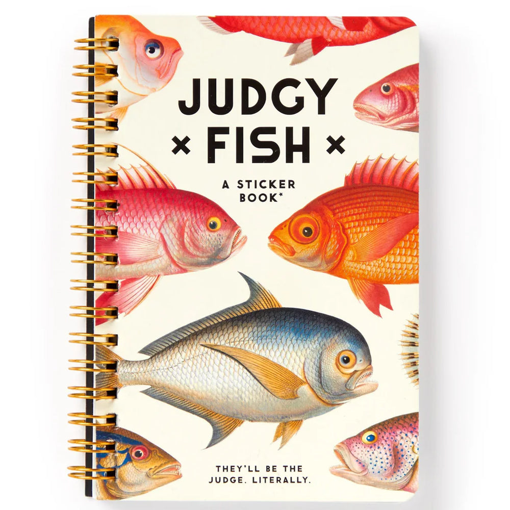 Judgy Fish Sticker Book – Off the Wagon Shop