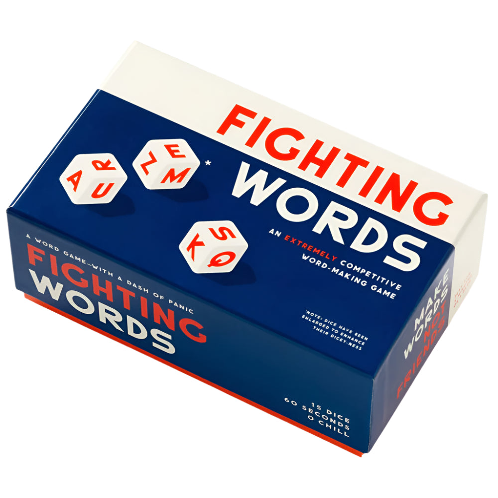 Fighting Words Dice Game | Competitive Party Word Game | Off the Wagon Shop