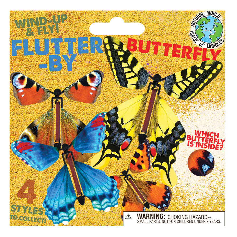 Flutter-by Butterfly - 1 Wind up Butterfly – Off the Wagon Shop