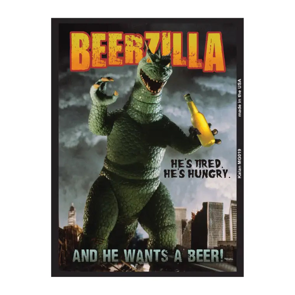 Beerzilla Jumbo Magnet – Off the Wagon Shop