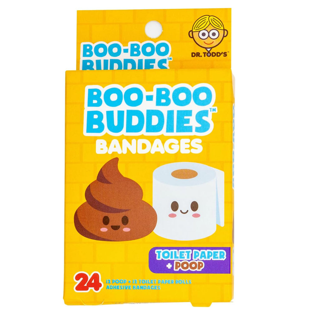 Boo Boo Buddies Bandages - Toilet Paper + Poop – Off the Wagon Shop