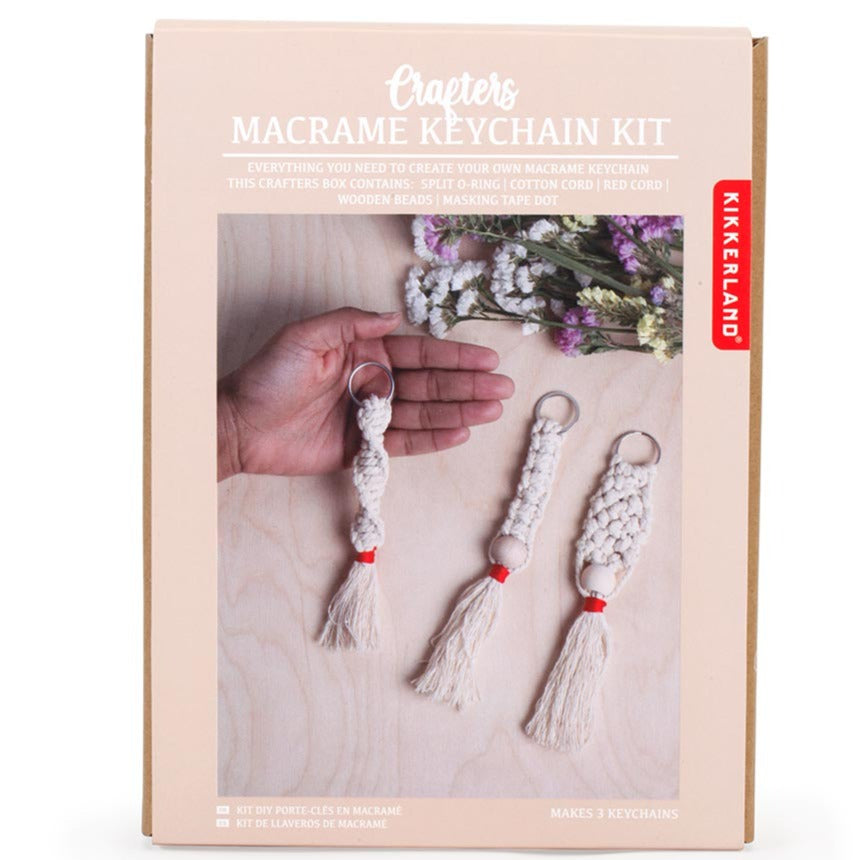 Crafters Macrame Keychain Kit – Off the Wagon Shop