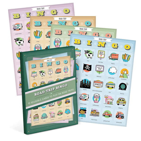 Road trip Bingo Set – Off the Wagon Shop