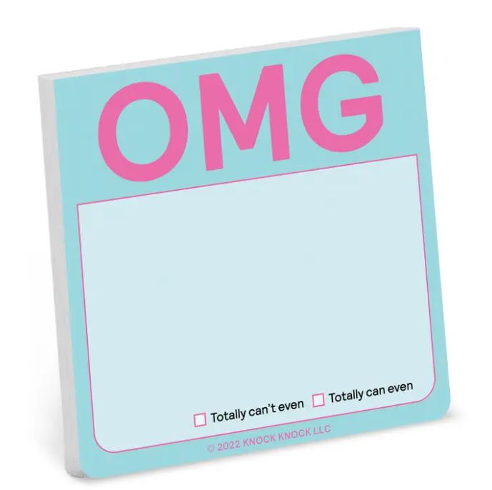 Quippy Sticky Note Pad (pastel) – Off the Wagon Shop