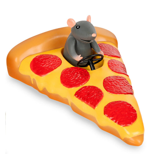 Racing Pizza Rat - 3" – Off the Wagon Shop