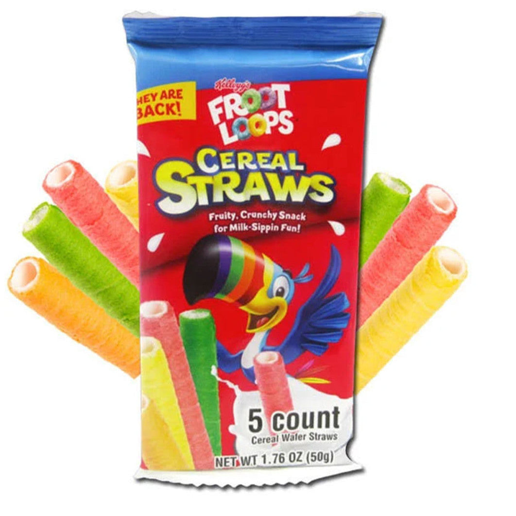 Kelloggs Froot Loop Cereal Straws – Off the Wagon Shop