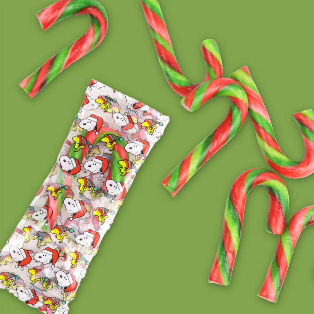 Peanuts Mini Snoopy Candy Canes - 50 count – Off the Wagon Shop