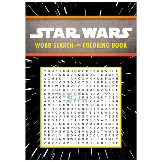 Star Wars: Word Search and Coloring Book – Off the Wagon Shop