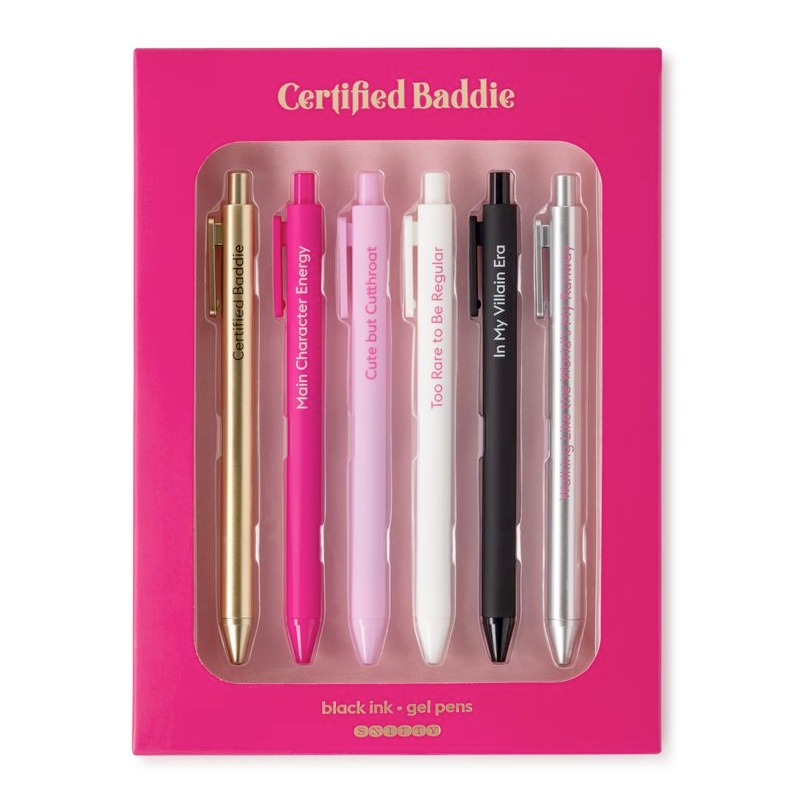 Certified Baddie Pen Set – Off the Wagon Shop