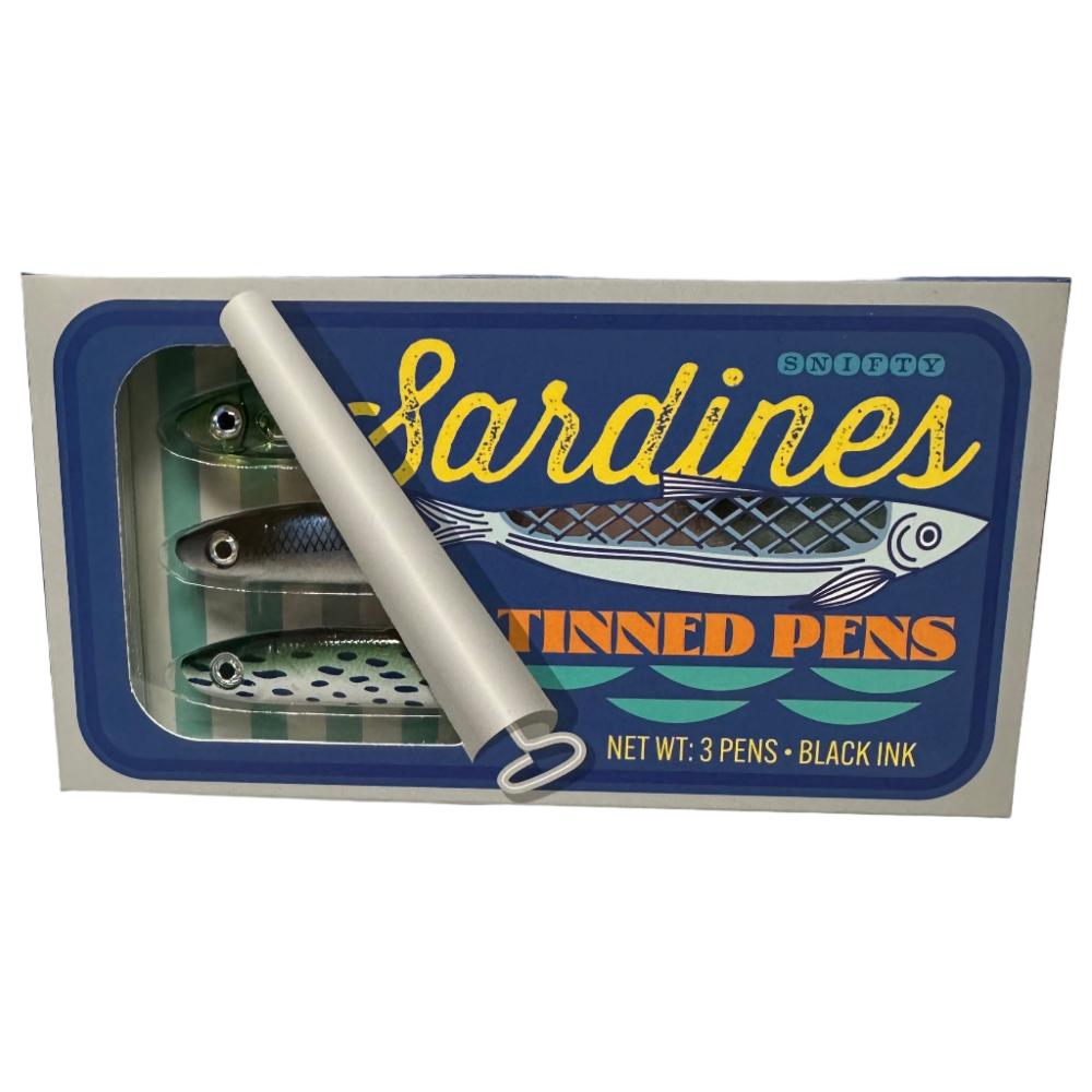 Sardines Tinned Fish Pens Set of 3 – Off the Wagon Shop