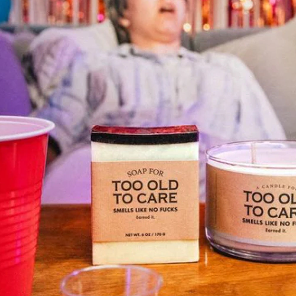 Soap For Too Old To Care – Off the Wagon Shop