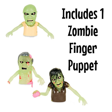 Finger Zombie Puppet - 1 zombie - (buy 1 for each finger!) – Off the ...