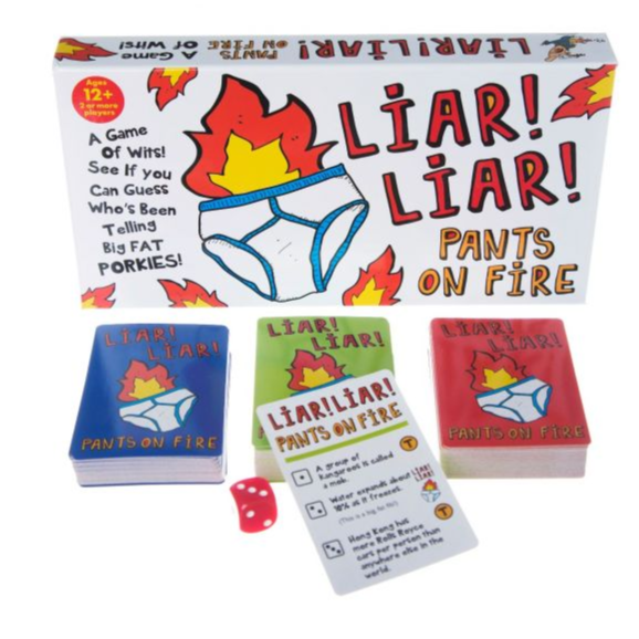 Liar Liar Pants on Fire Game – Off the Wagon Shop