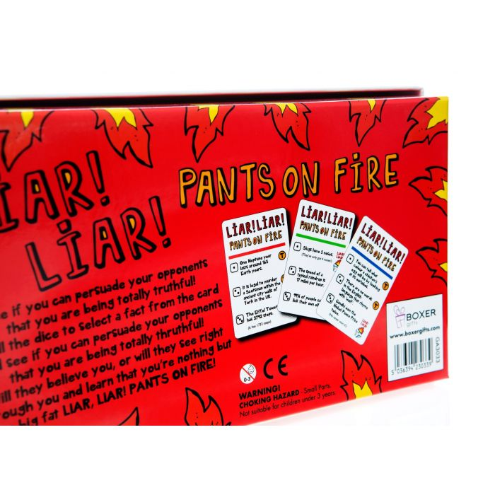 Liar Liar Pants on Fire Game – Off the Wagon Shop
