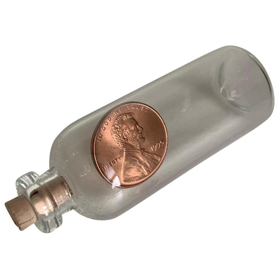 Lucky Penny in a Bottle | Cute Lucky Charm Gift | Off the Wagon Shop