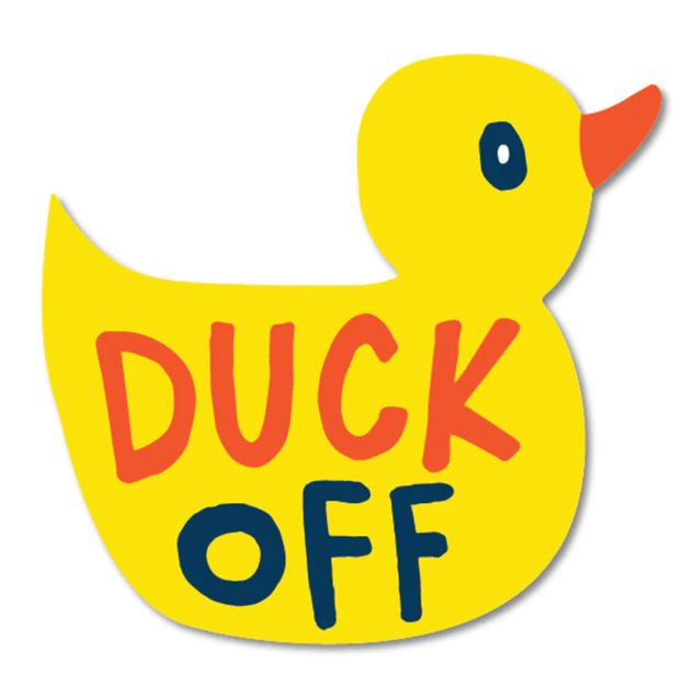 Duck Off Sticker – Off the Wagon Shop