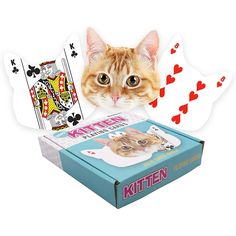 Kitten Shaped Playing Cards – Off the Wagon Shop