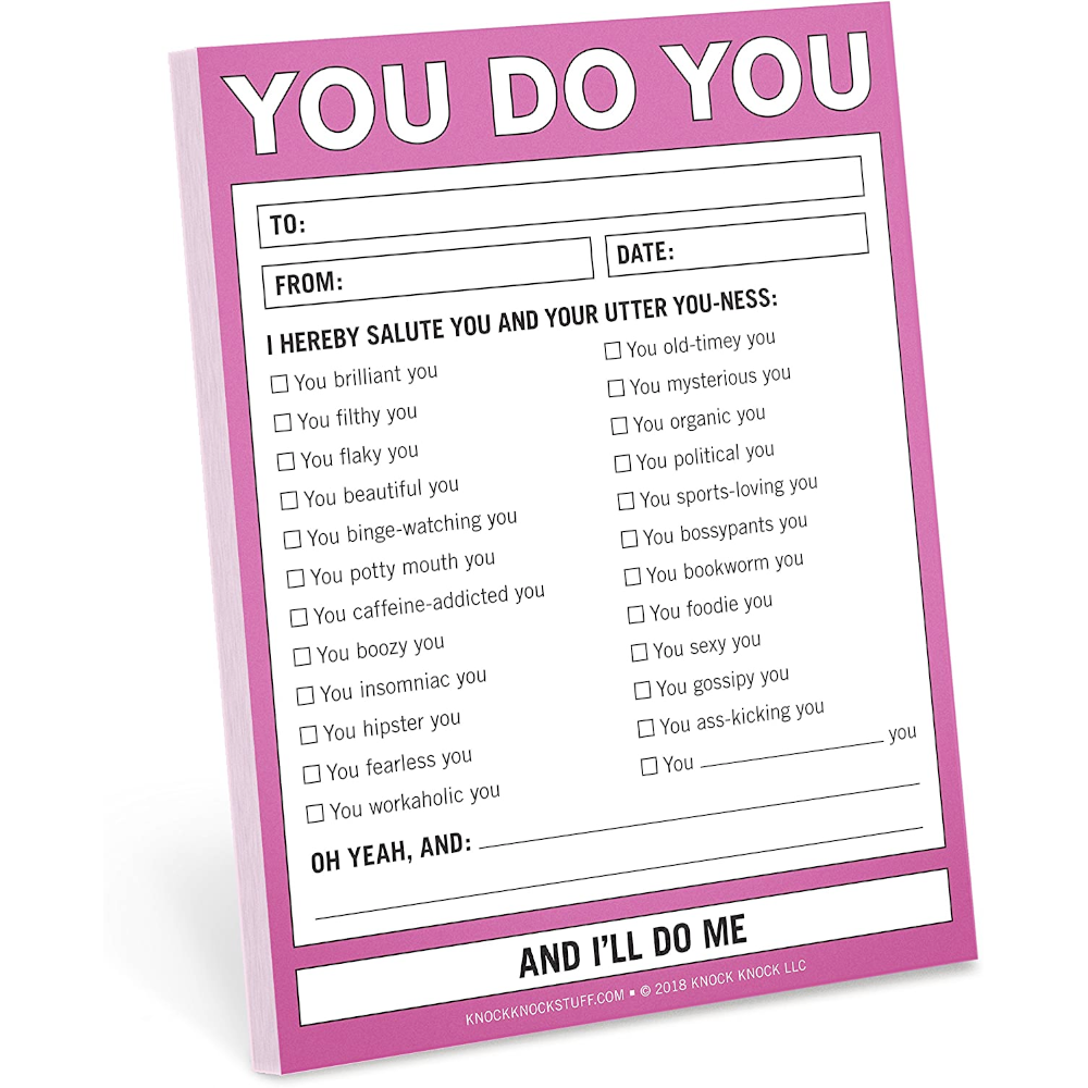 You Do You Nifty Note – Off the Wagon Shop