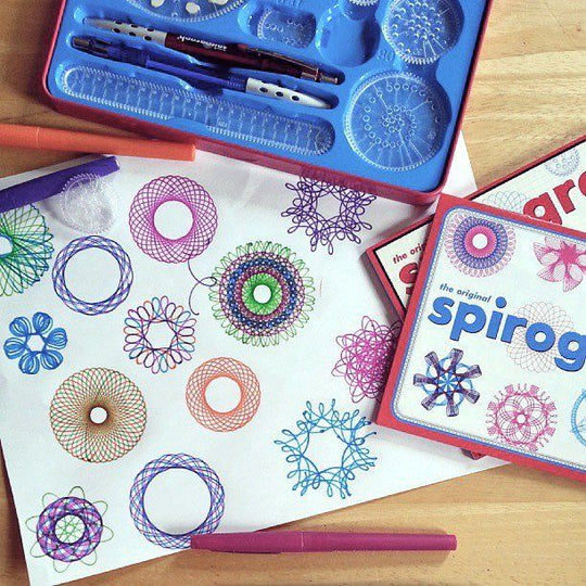 Spirograph Design Tin Set – Off the Wagon Shop