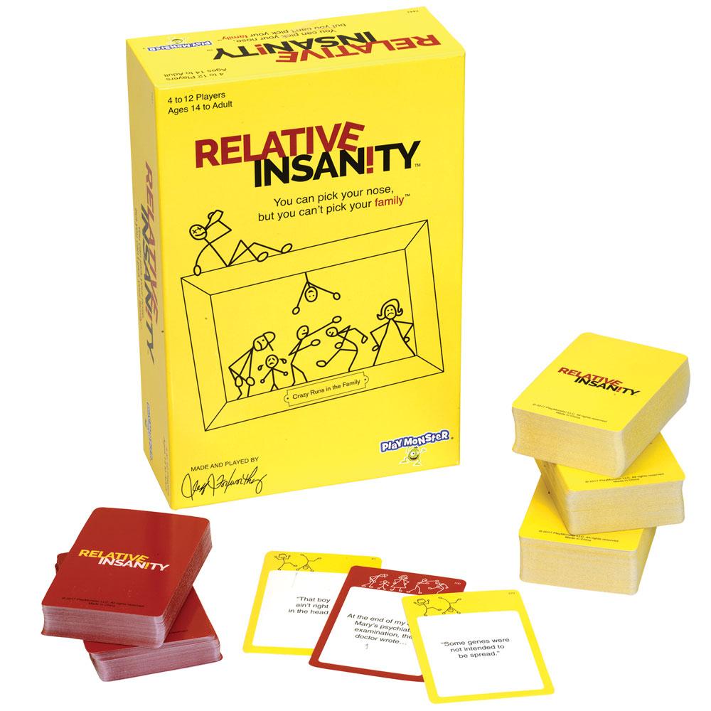 Relative Insanity Game – Off the Wagon Shop