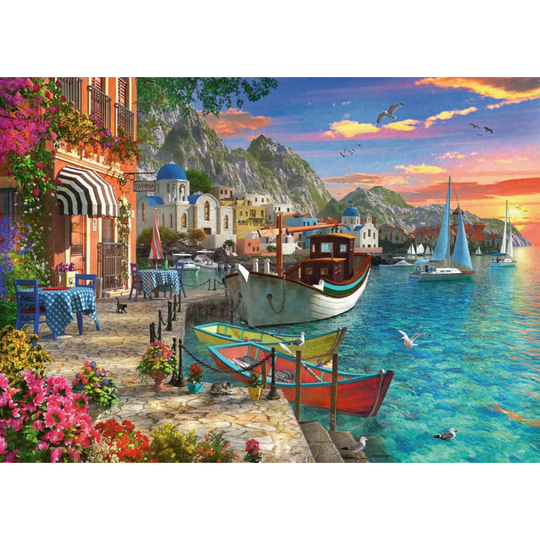 Grandiose Greece Puzzle 1000pc – Off the Wagon Shop