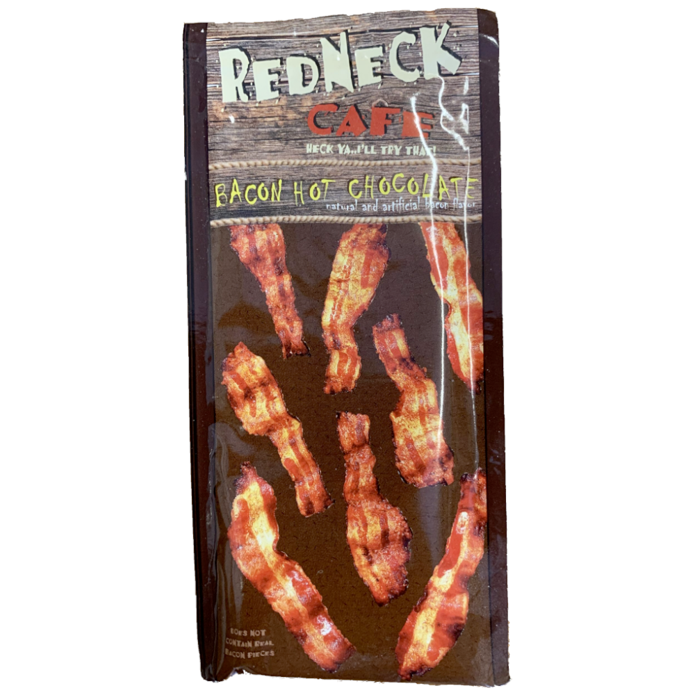 Redneck Cafe Bacon Hot Chocolate Single Packet – Off the Wagon Shop
