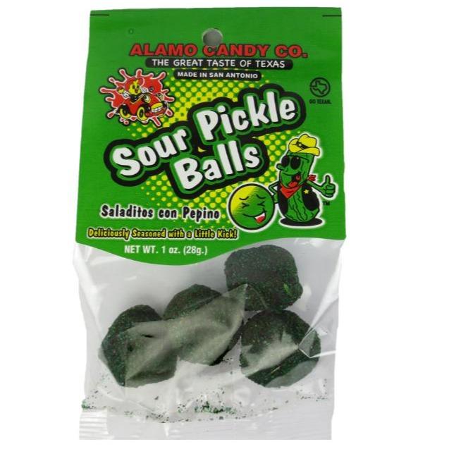 Sour Pickle Balls | Salty & Tangy Candy | Off the Wagon Shop