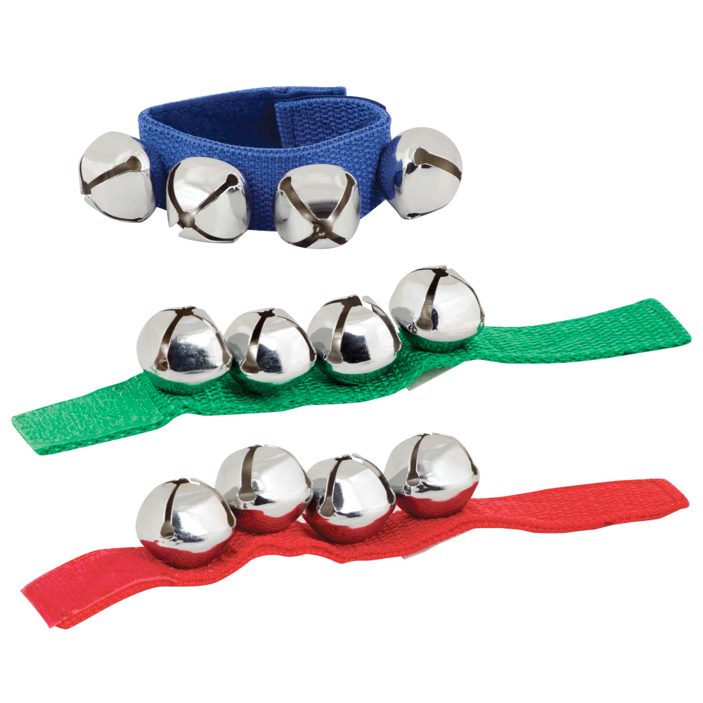 Jingle Hand Bells w/ Velcro - one random color – Off the Wagon Shop