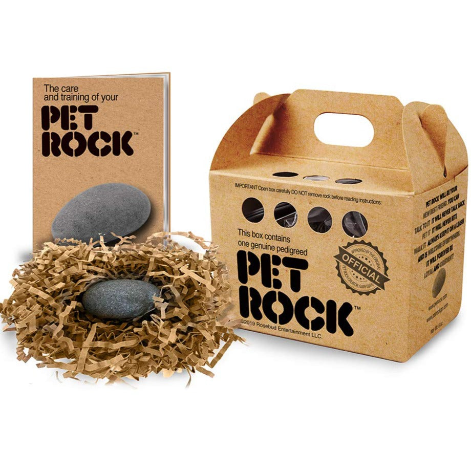 Original Pet Rock | Pet Rock with Googly Eyes For Sale | Off the Wagon Shop