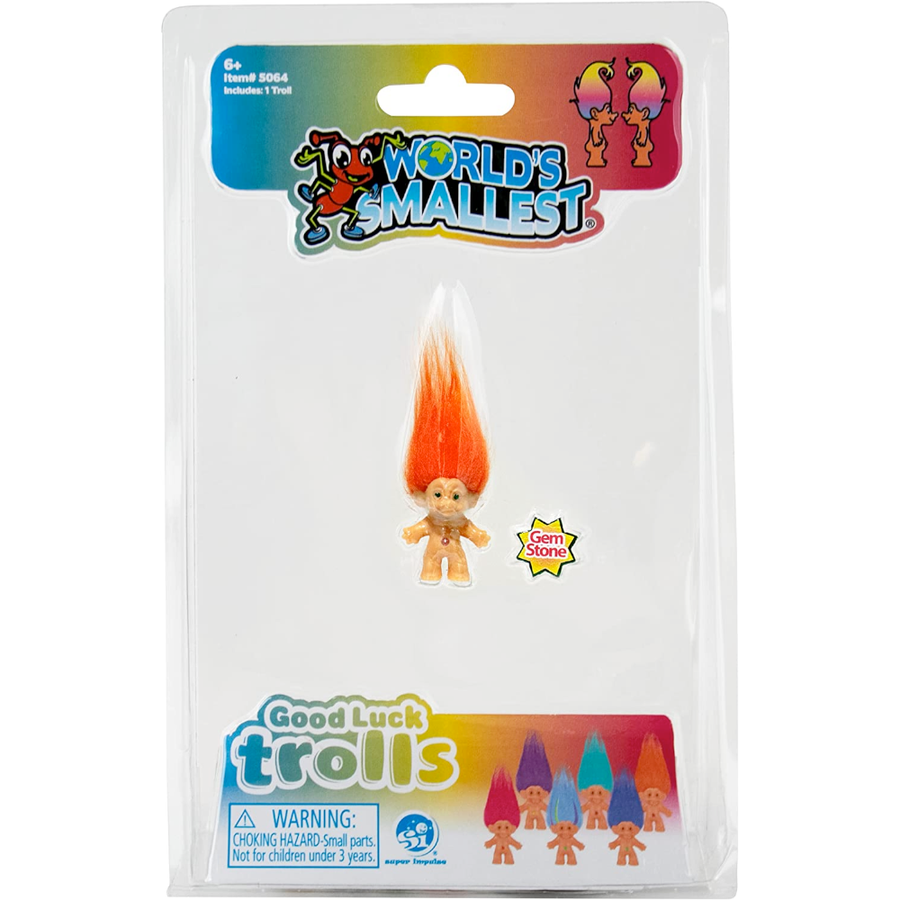 World's Smallest Good Luck Troll - 1 random color – Off the Wagon Shop