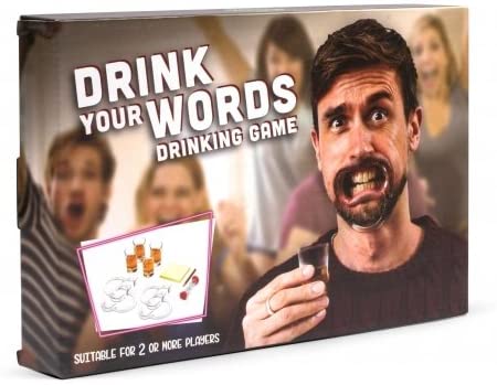 Drink Your Words drinking Game – Off the Wagon Shop