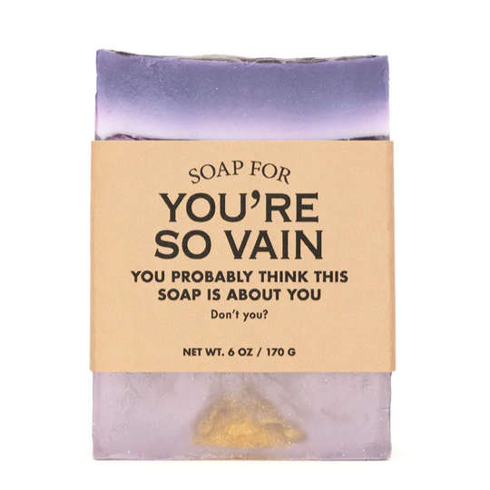 You're So Vain - You probably think this soap is about you – Off the ...